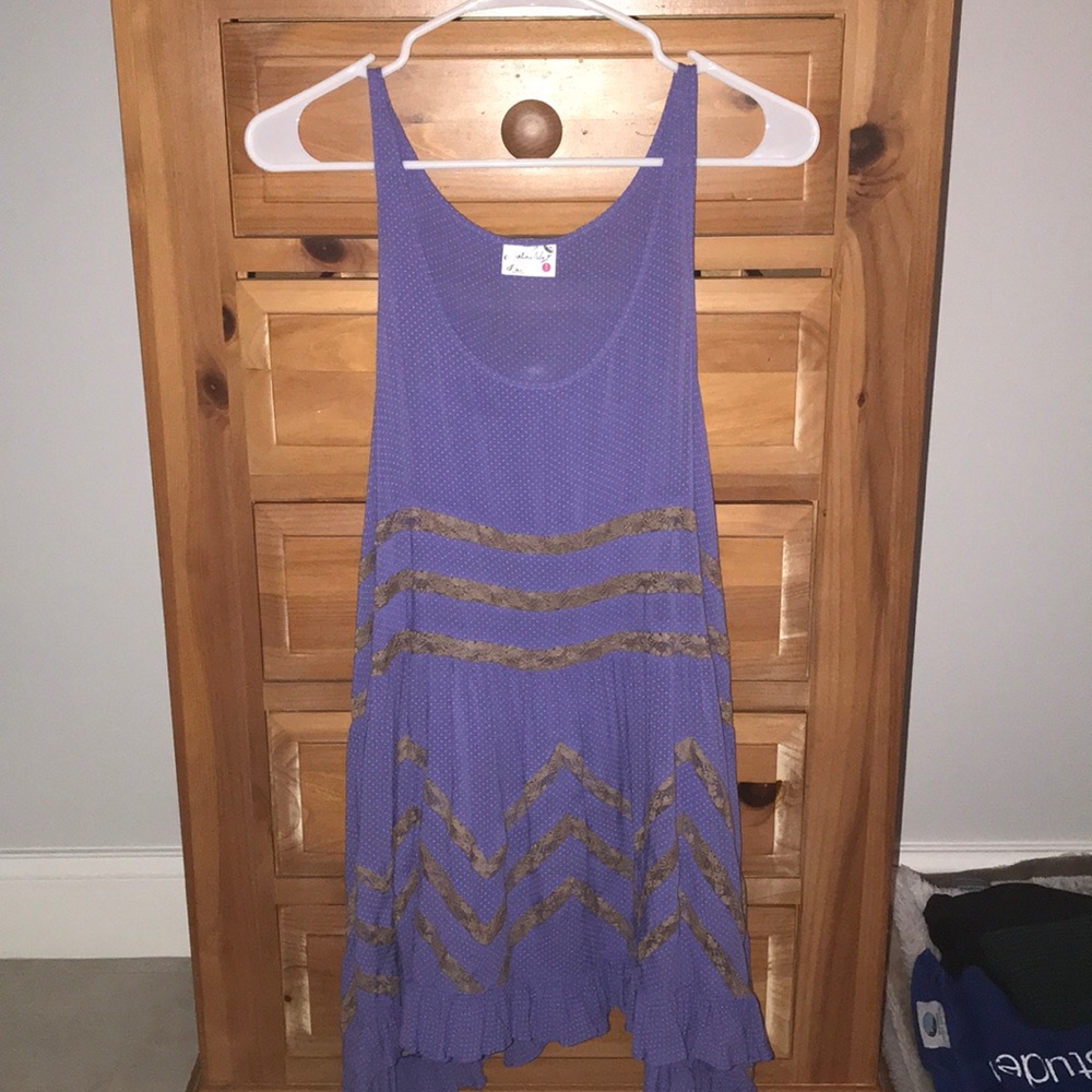 Purple / Tanish Color Sundress - Gem